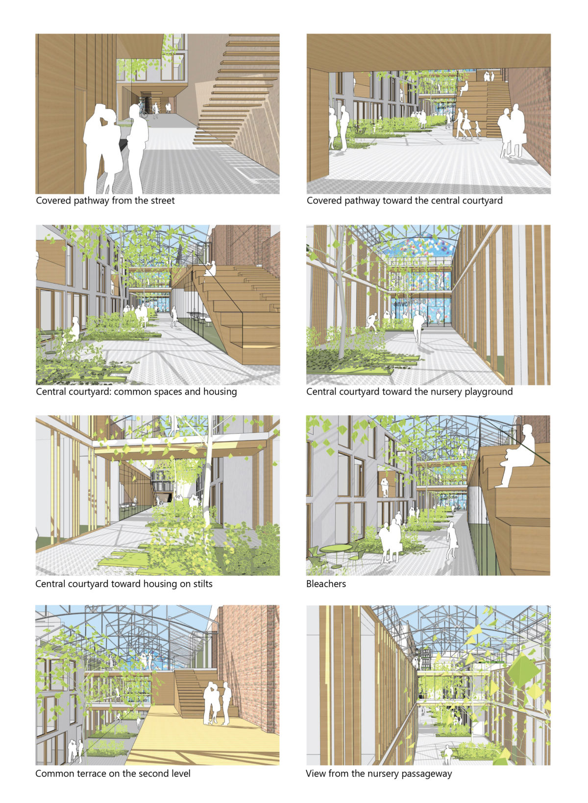 'Shared Roofs' Social and Community Housing and Nursery • Architecture ...